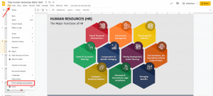 How to Hide and Include Hidden Slides when Printing Handouts in Google Slides
