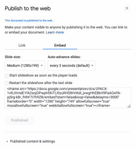 How To Embed Google Slides in Your Blog Post or Web Page