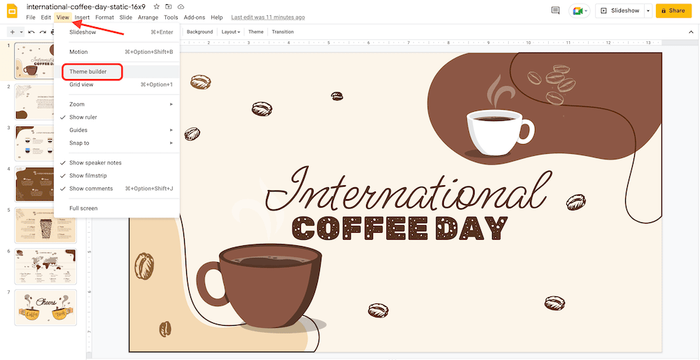 How To Edit Theme Builder Master Slides And Layouts In Google Slides