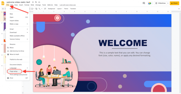 How to Change Slides Orientation in Google Slides