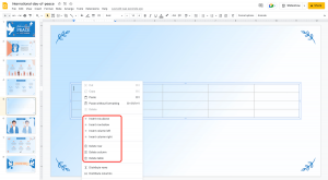 How to Add and Edit a Table in Google Slides in Just Two Steps