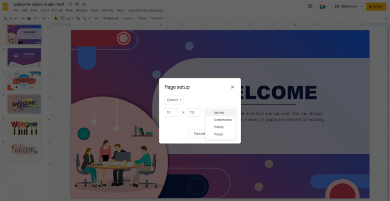 How to Change Slides Orientation in Google Slides