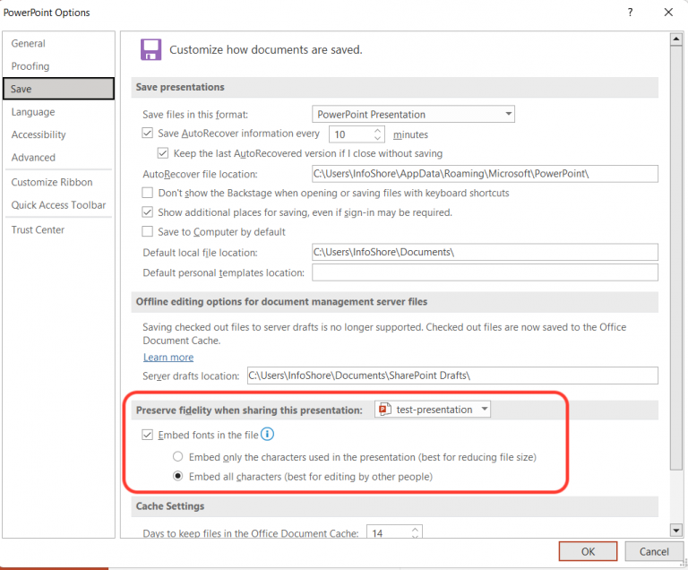 How to Embed Fonts in PowerPoint on Windows and macOS