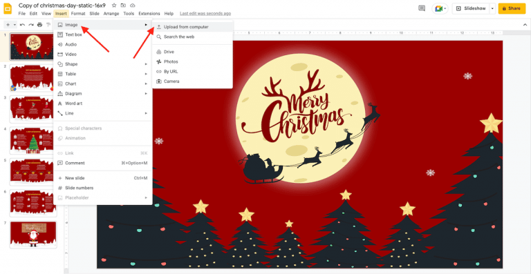 How To Add A Watermark In Google Slides