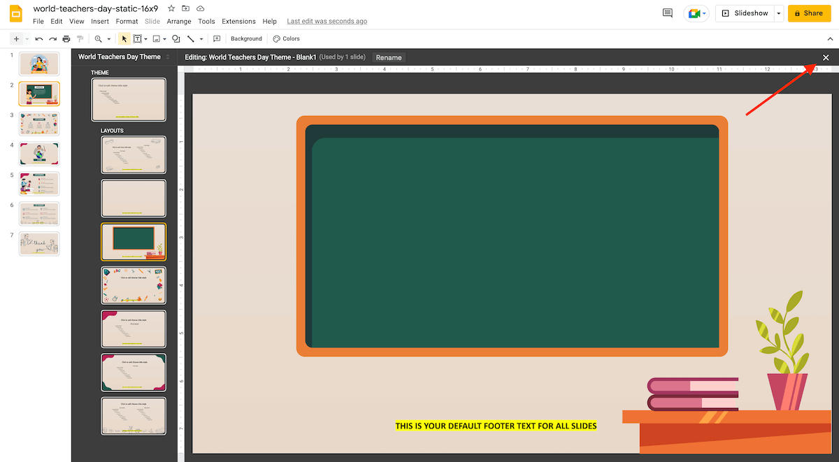 How to Add Footers in Google Slides