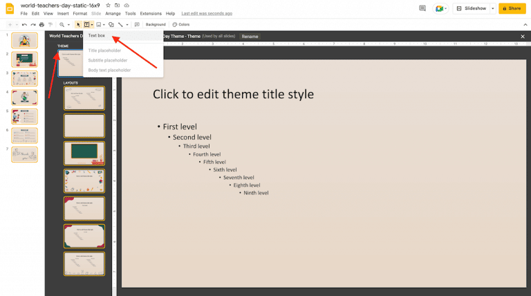 How to Add Footers in Google Slides