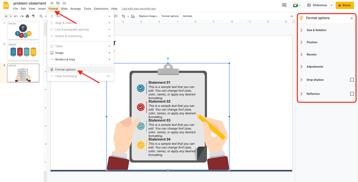 How To Recolor An Image In Google Slides Step By Step 