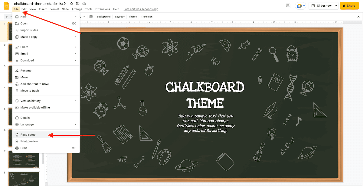 How To Change The Slide Size In Google Slides