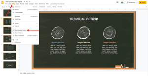 How to Add and Work with Speaker Notes in Google Slides