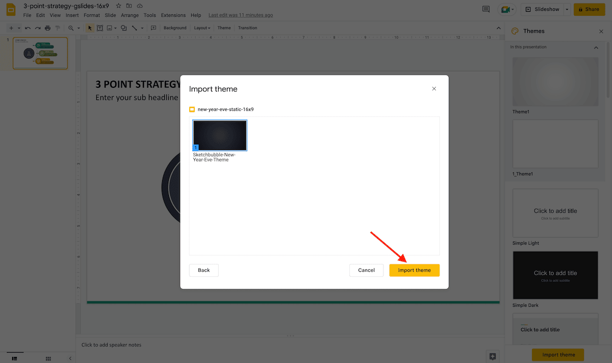 How to Add or Change Themes in Google Slides