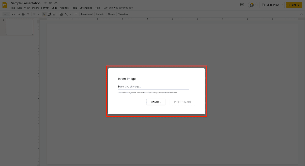 How to Insert GIFs in Google Slides Presentation
