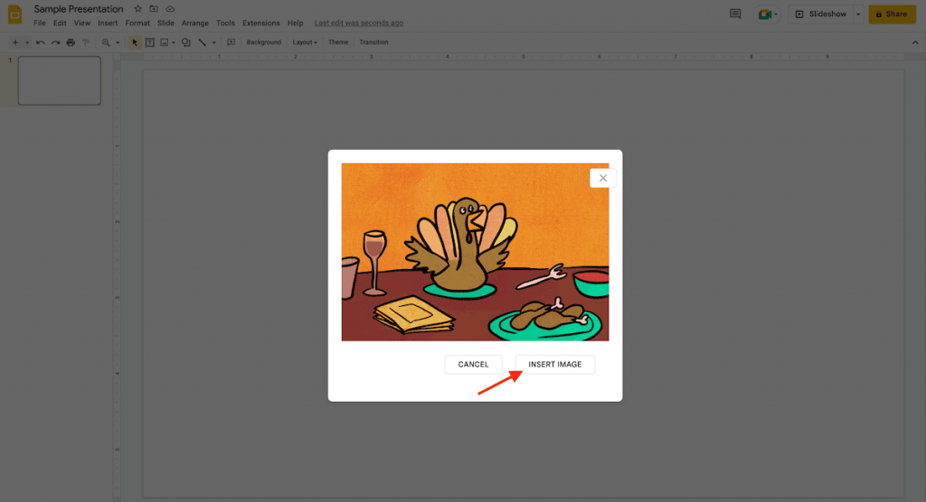 How to Insert GIFs in Google Slides Presentation