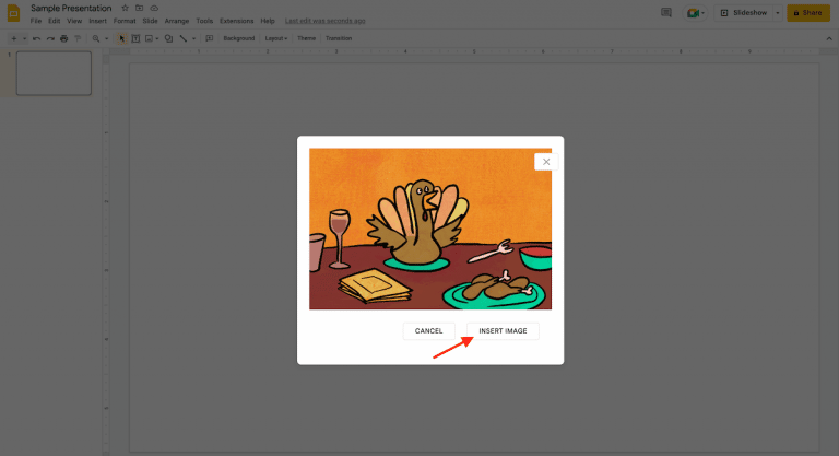 How to Insert GIFs in Google Slides Presentation
