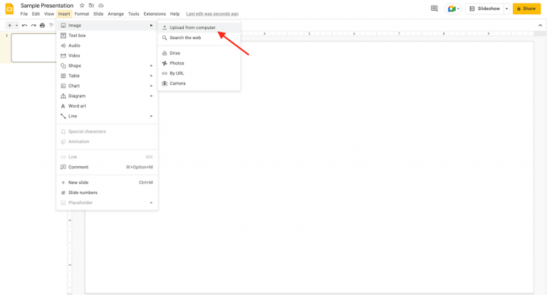 How to Insert GIFs in Google Slides Presentation