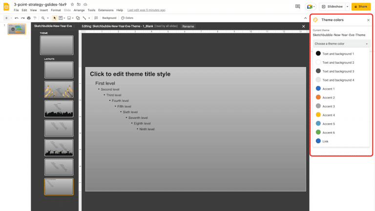 How to Add or Change Themes in Google Slides
