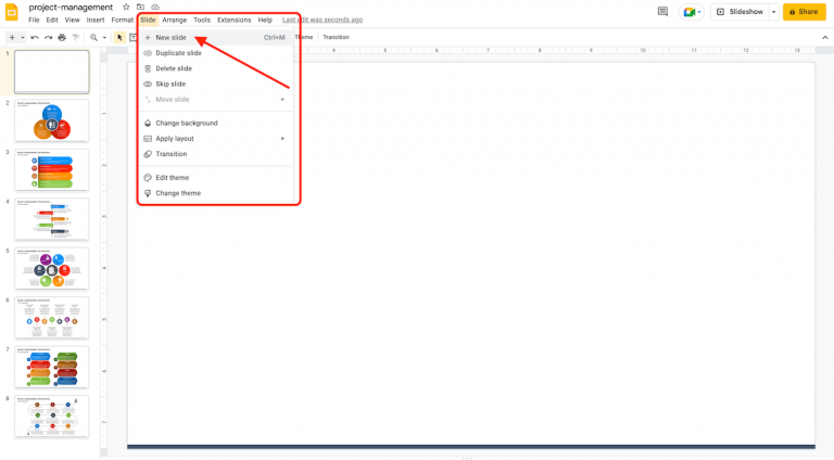 How to Create a Table of Contents in Google Slides?