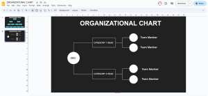 How to Create an Organizational Chart in Google Slides