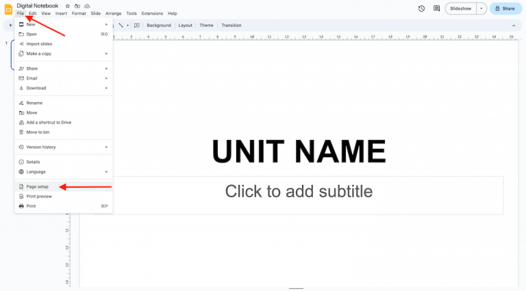 How to Create Digital Notebooks with Google Slides?