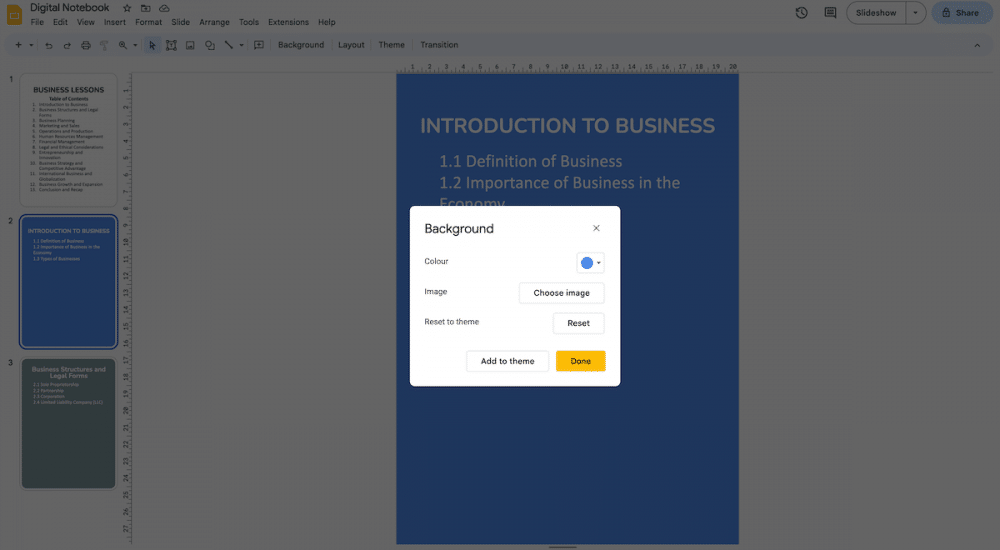 How to Create Digital Notebooks with Google Slides?