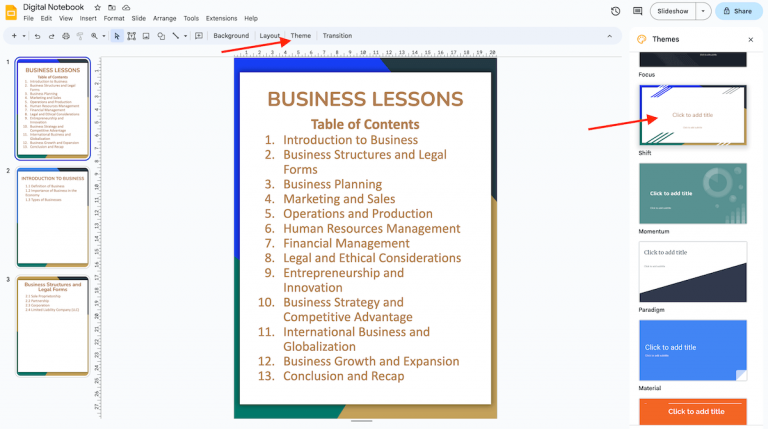 How to Create Digital Notebooks with Google Slides?