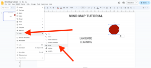 Simple Steps to Create a Mind Map in Google Slides