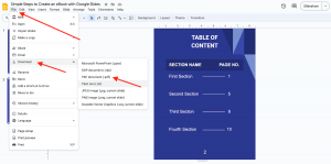 Simple Steps to Create a PDF eBook with Google Slides