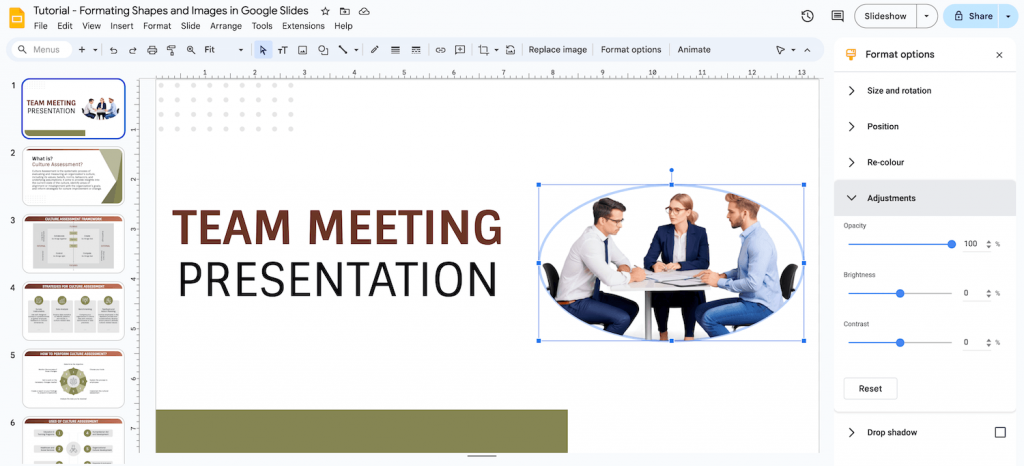Simple Steps to Add Pictures and Shapes in Google Slides