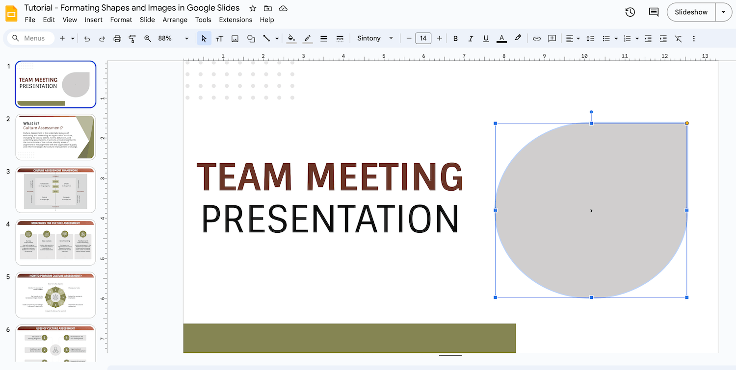 Simple Steps to Add Pictures and Shapes in Google Slides