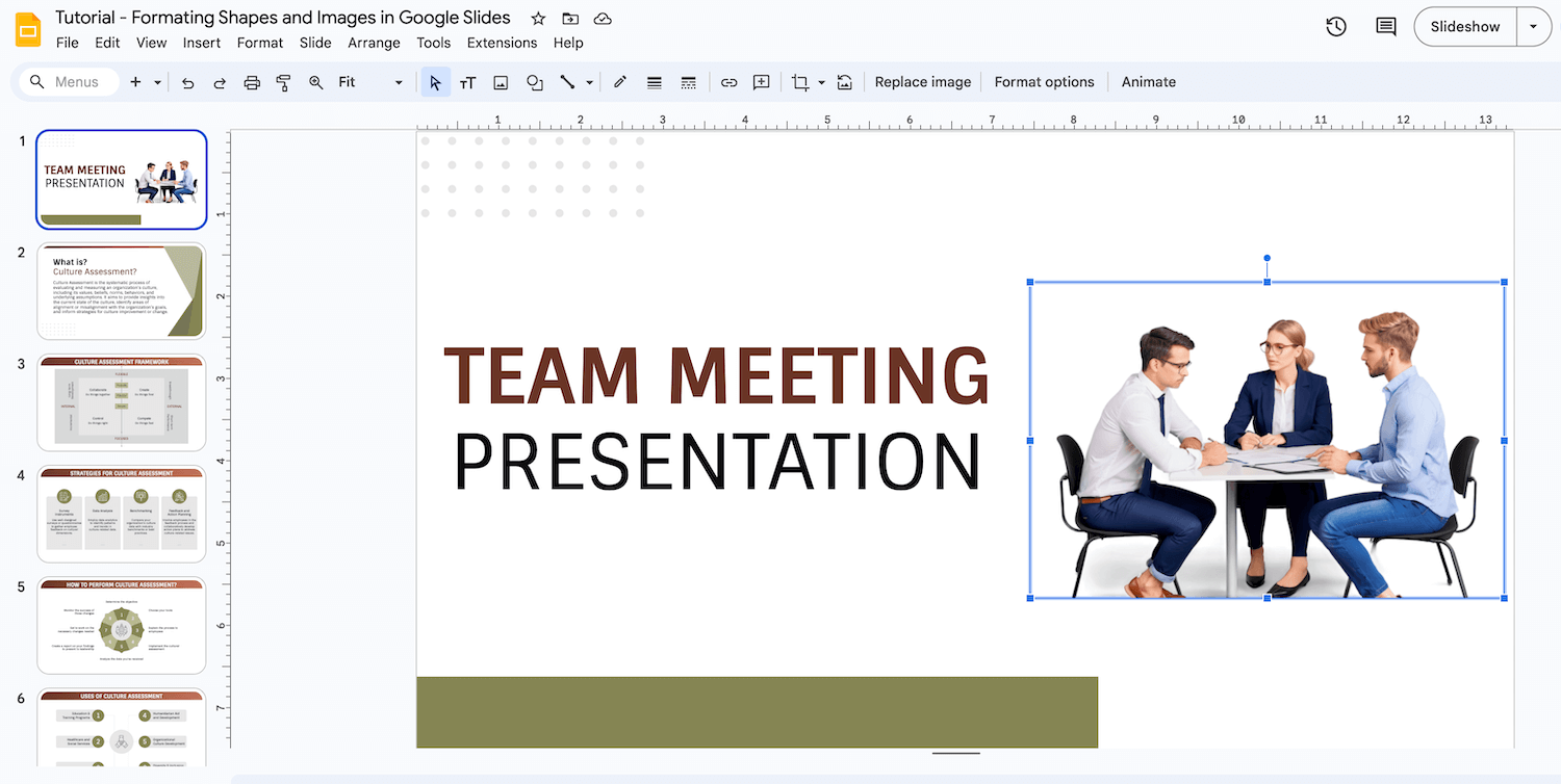 Simple Steps to Add Pictures and Shapes in Google Slides