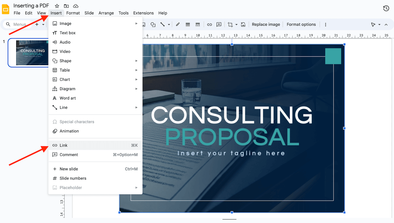Simple Steps to Insert a PDF in Google Slides