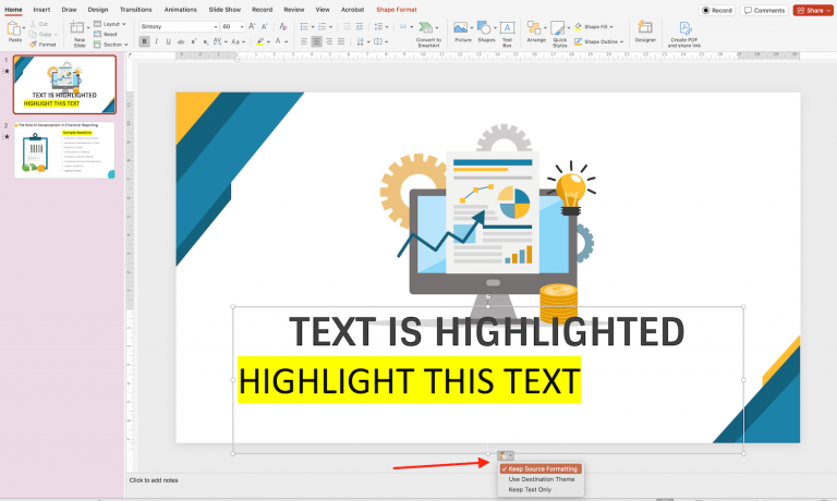 Simple Steps to Highlight Text in PowerPoint