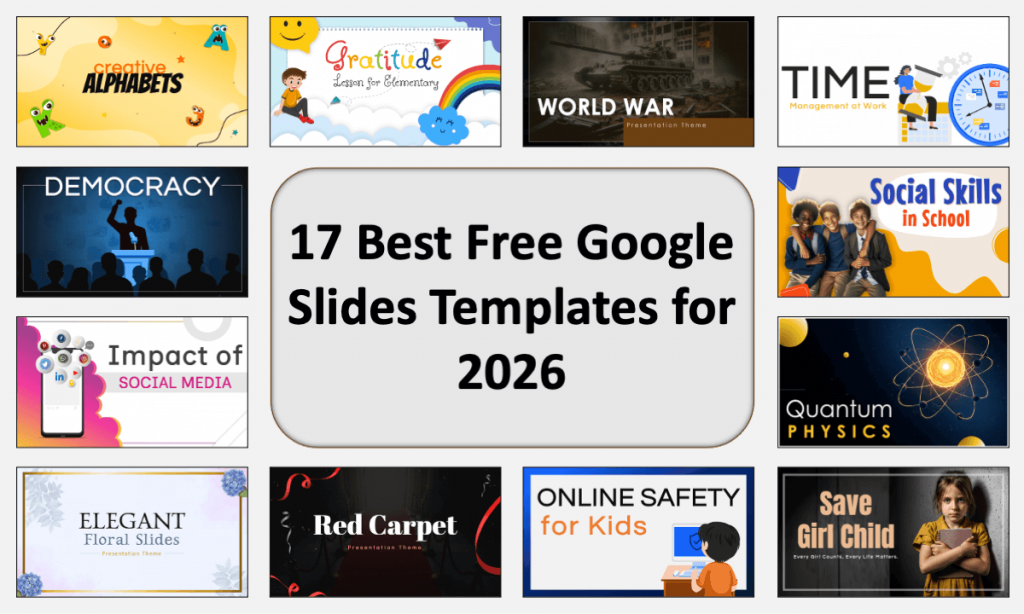 13+ Best Free Google Slides Templates for Elementary Teachers