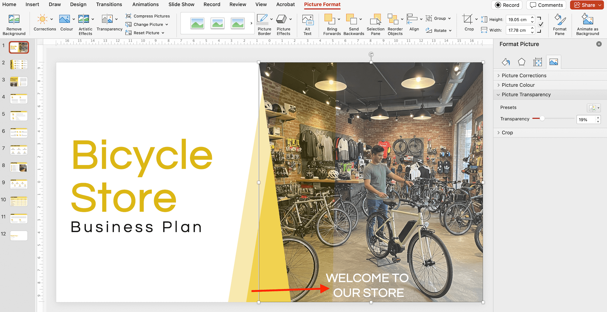 How to Make a Picture Transparent in PowerPoint