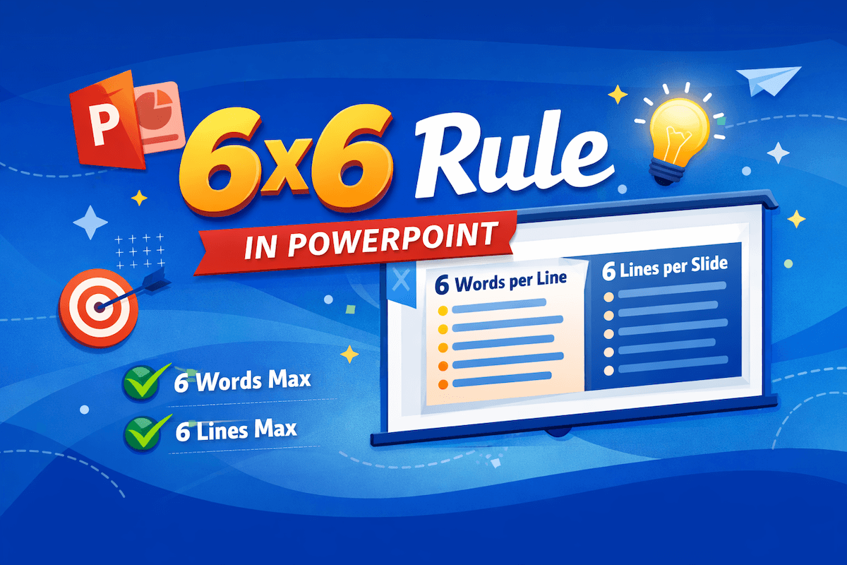 A Detailed Guide to the 6x6 Rule in PowerPoint