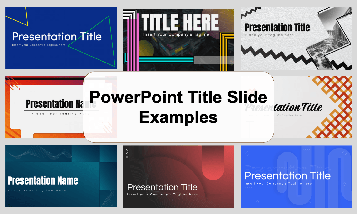8 Strong Opening Slides Examples and Templates