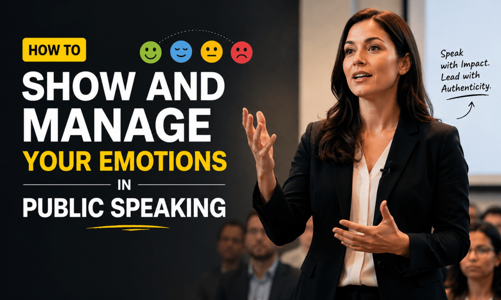 How to Show and Manage Your Emotions in Public Speaking